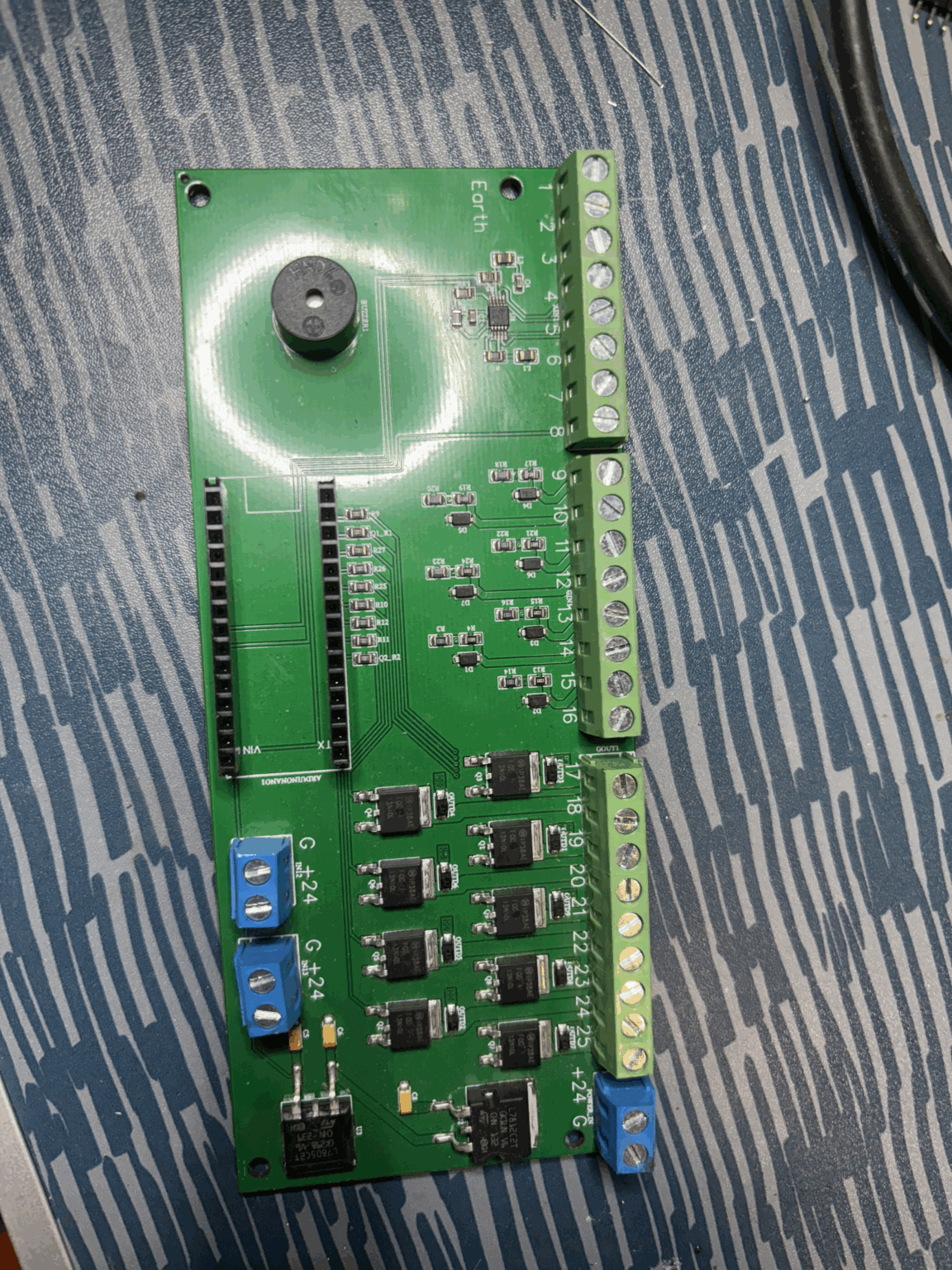 Industrial 24v arduino nano shield – PCB Punks